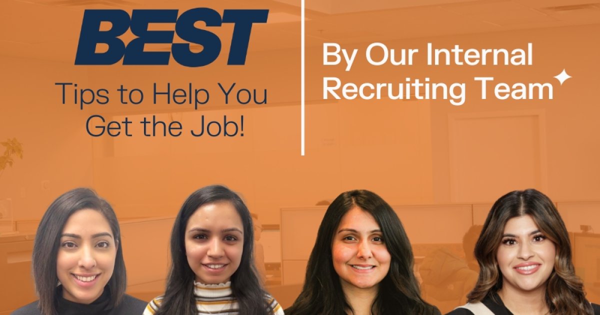 5 BEST Tips to Help You Get the Job! | BEST - For a cleaner World
