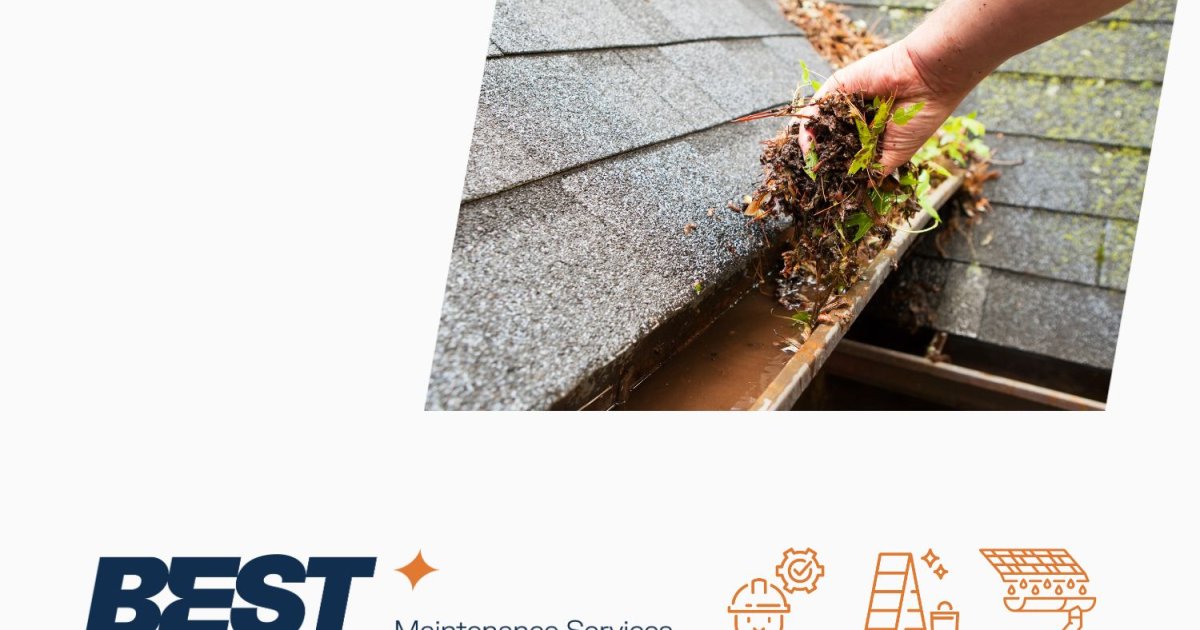 The Importance of Gutter Cleaning | BEST - For a cleaner World